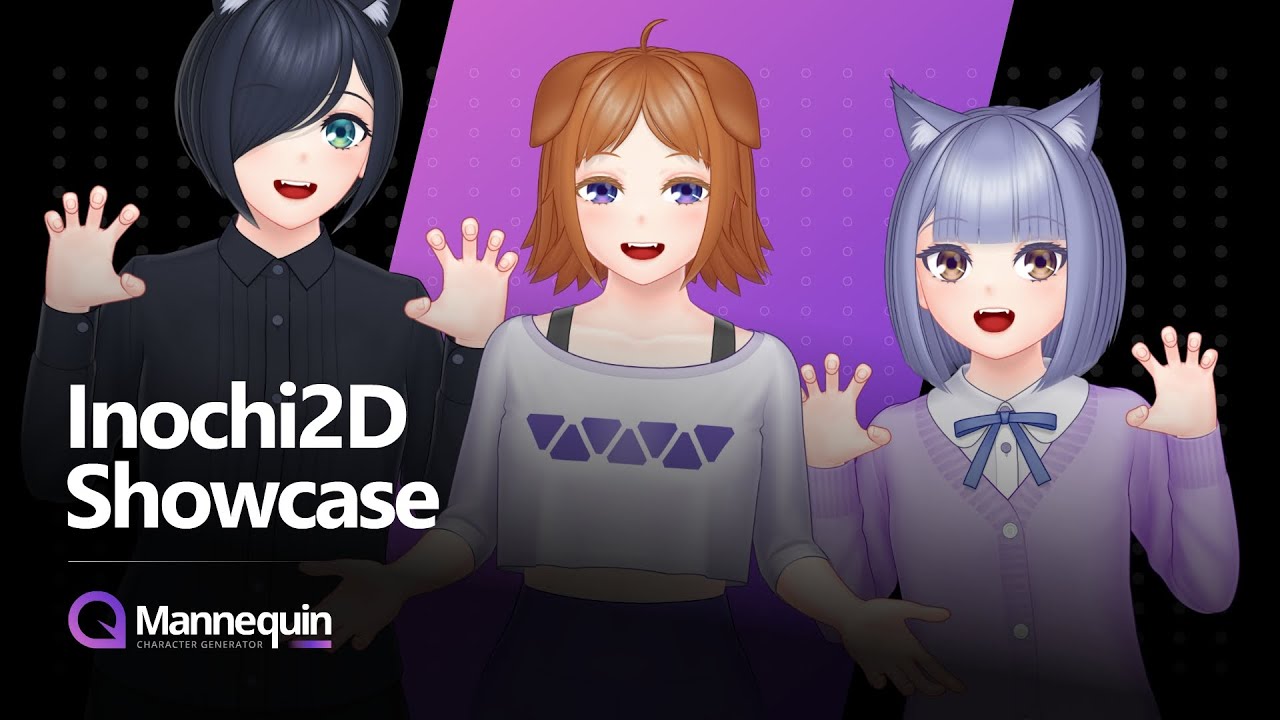 Mannequin - #Inochi2D Export Testing Showcase - 5 - YouTube