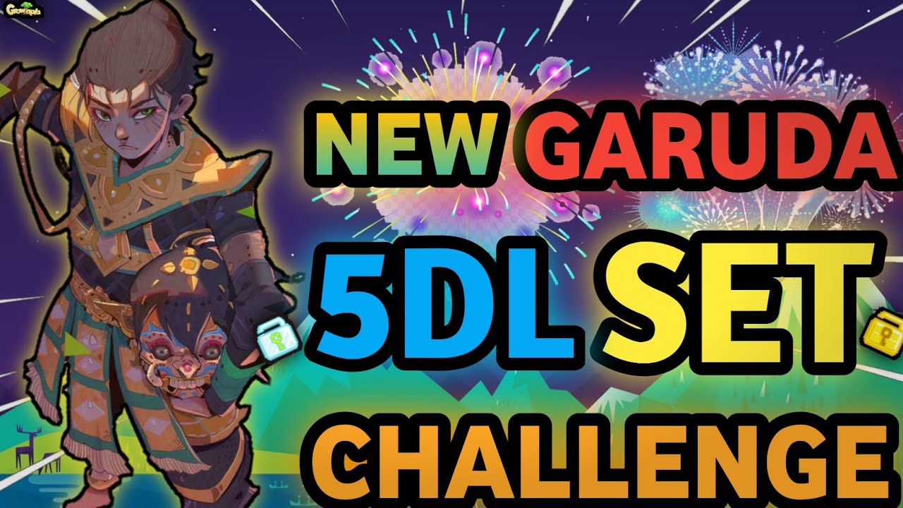 SPECIAL 5 DLS GARUDA SET CHALLENGE (NEW SET!!) | Growtopia - Set ...