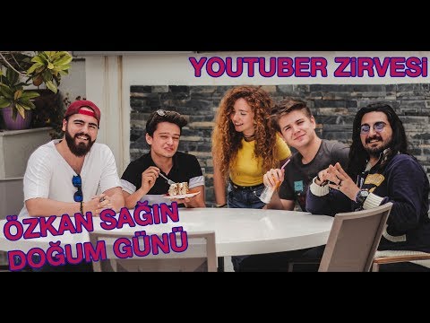 ÖZKAN SAĞIN DOĞUM GÜNÜSÜ, YOUTUBER ZİRVESİ, MERCAN ATAY, TARKAN İNCİ, OĞUZ FİKRET AYAŞLI