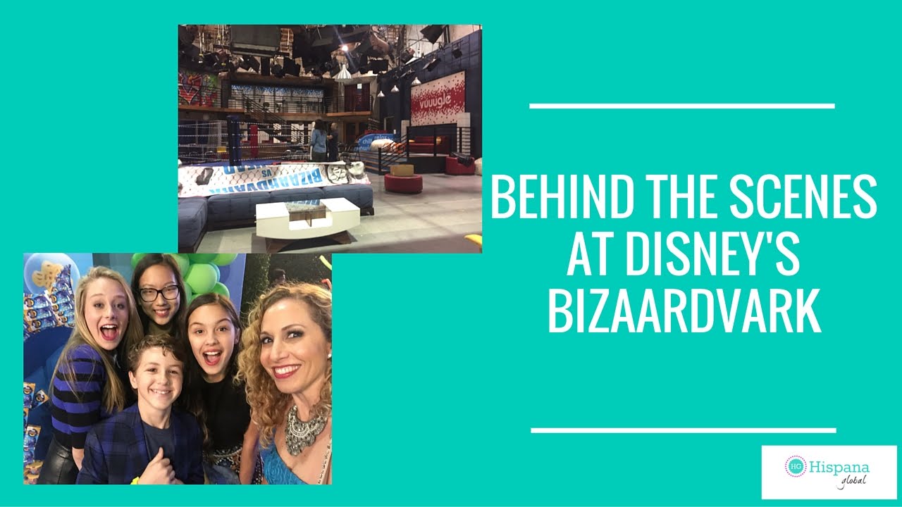 Behind the scenes at Disney Channel's Bizaardvark - YouTube