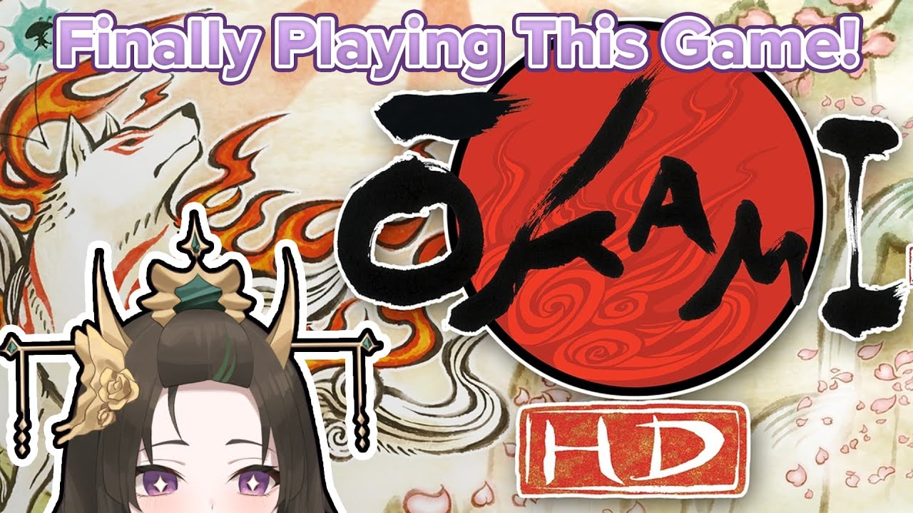 【Okami HD】 First Time Playing! Art pretty...【Yuno Hanaki】 - YouTube