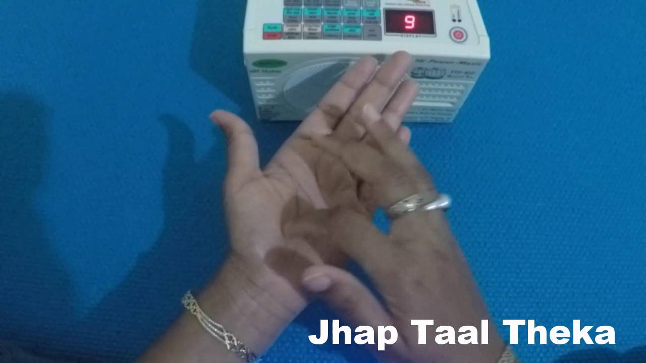 Practice Kathak Jhap Taal (Dugun) with Taal machine - How to theka on ...
