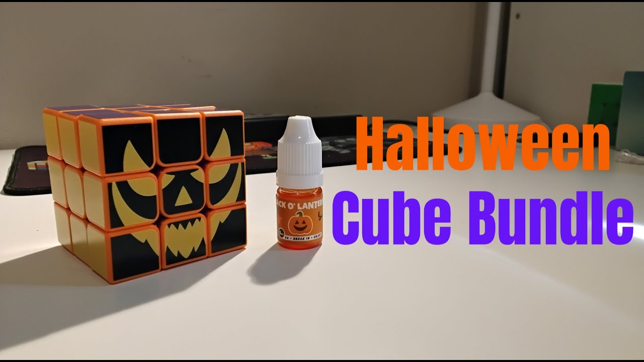 Halloween cube bundle unboxing and review - YouTube