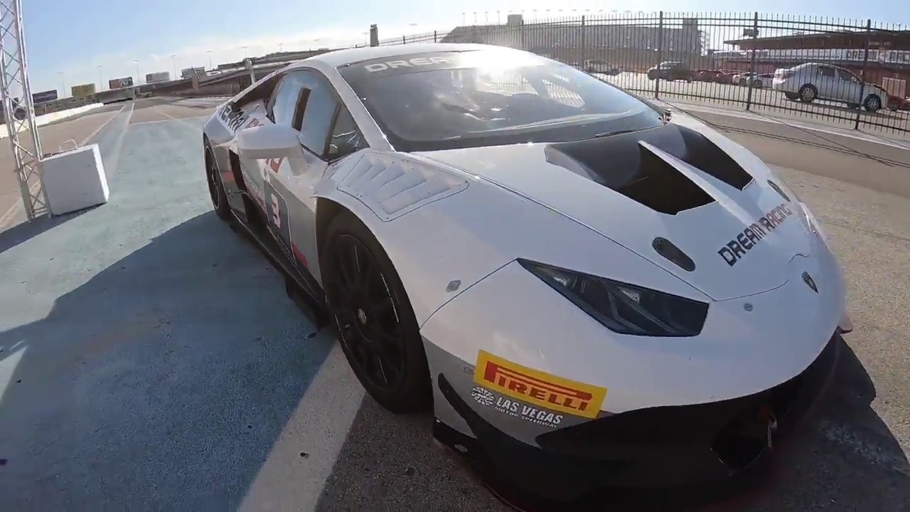 Racing the Lamborghini Huracan GT Racecar - YouTube