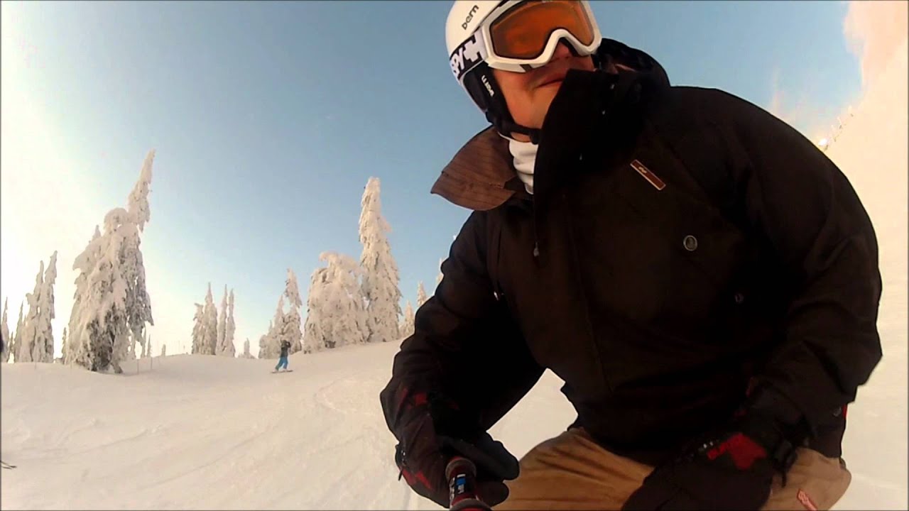 Cypress Mountain - Snowboarding Sky Chair GoPro Hero2 1080p - YouTube