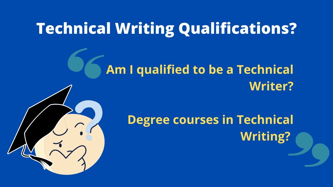 What are the minimum educational qualifications of a technical writer ...