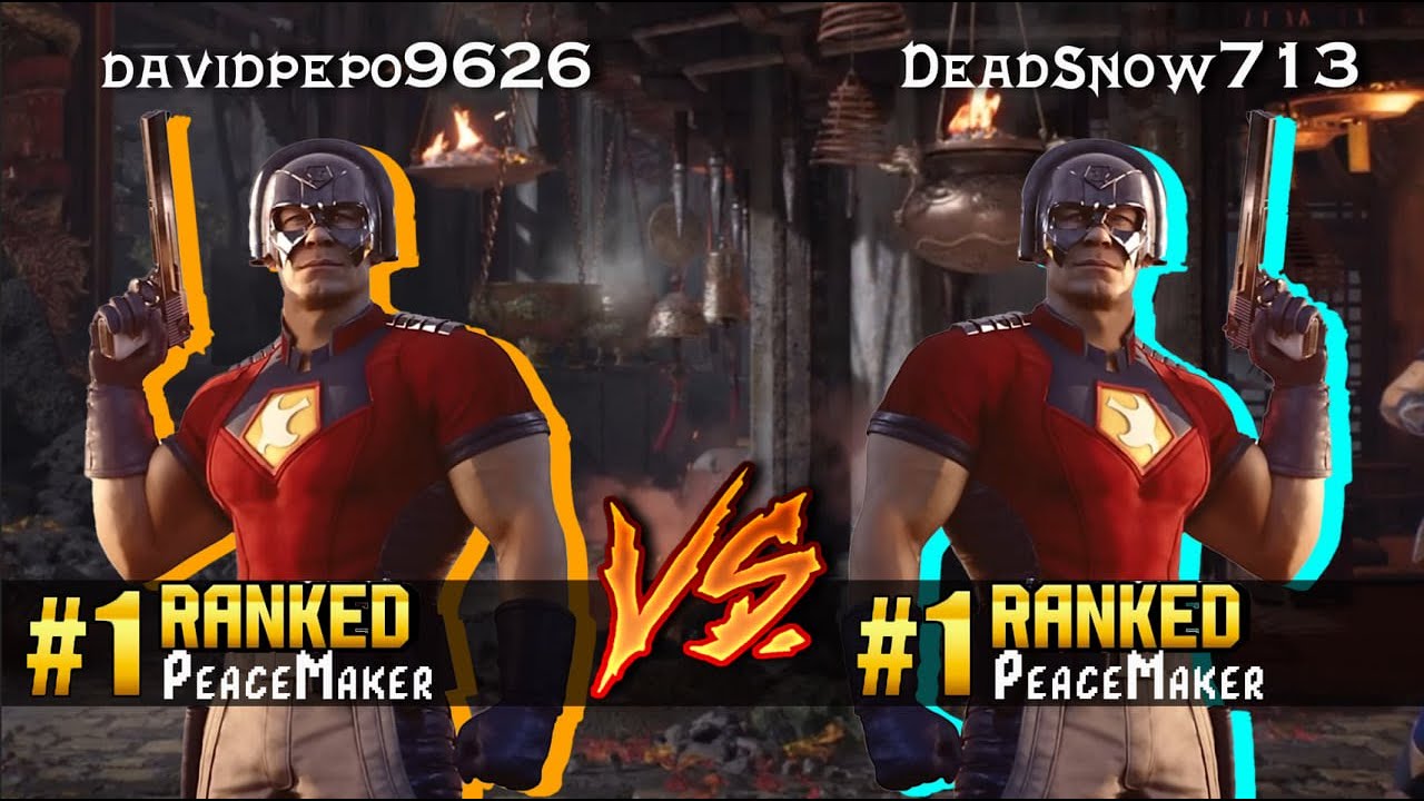 MK1 davidpepo9626 (#1 Ranked Peacemaker) vs DeadSnow713 (#1 Ranked ...