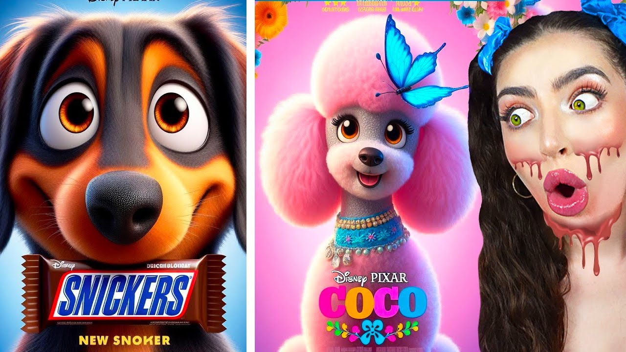 Bluey Characters, In DISNEY MOVIE!? (BLUEY PIXAR MOVIE POSTERS ...