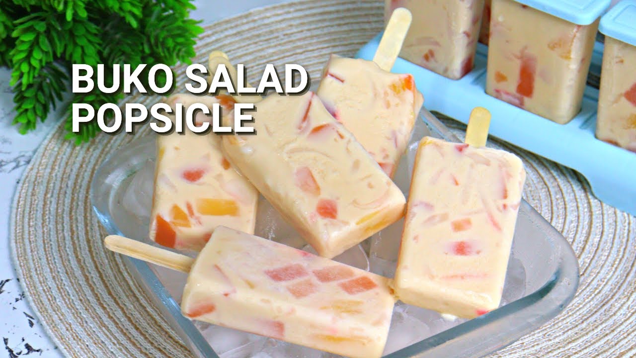Buko Salad Popsicle Recipe - YouTube