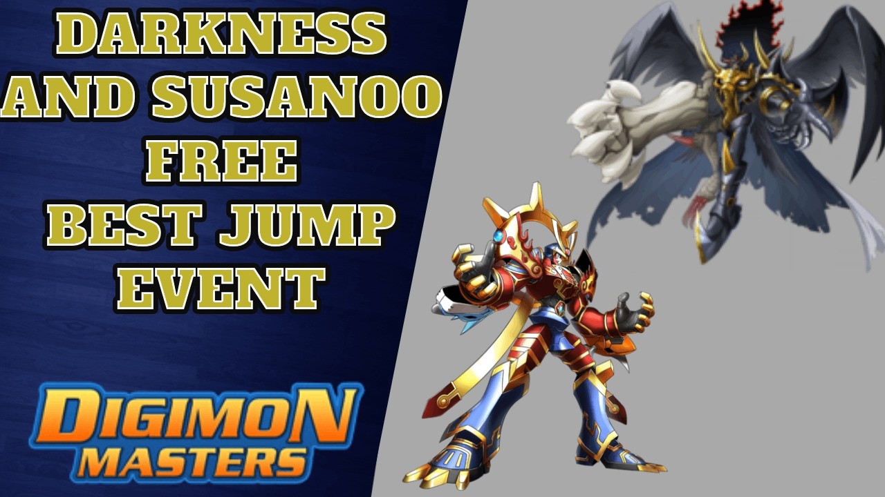 Digimon Masters Susanoomon Shin And DarknessBagramon Free Best Jumping ...