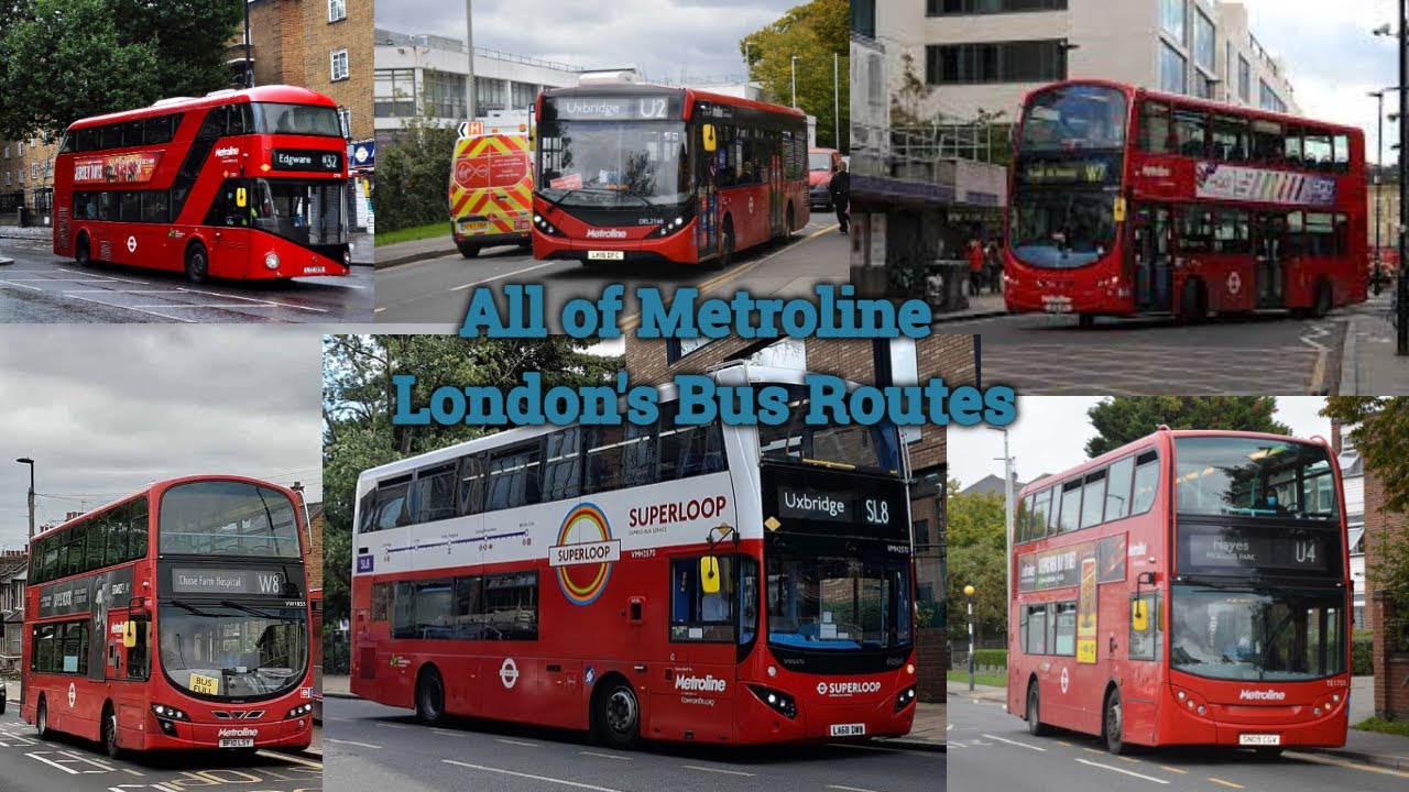 All of Metroline London's Bus Routes (PART 1) - YouTube