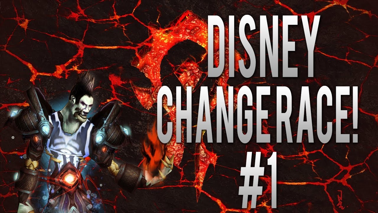 Disney RACE CHANGE #1 - YouTube