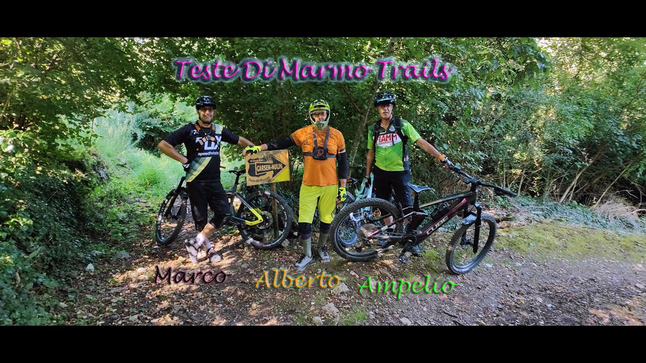 MTB Sui Trails Di Lugo Teste di Marmo - YouTube