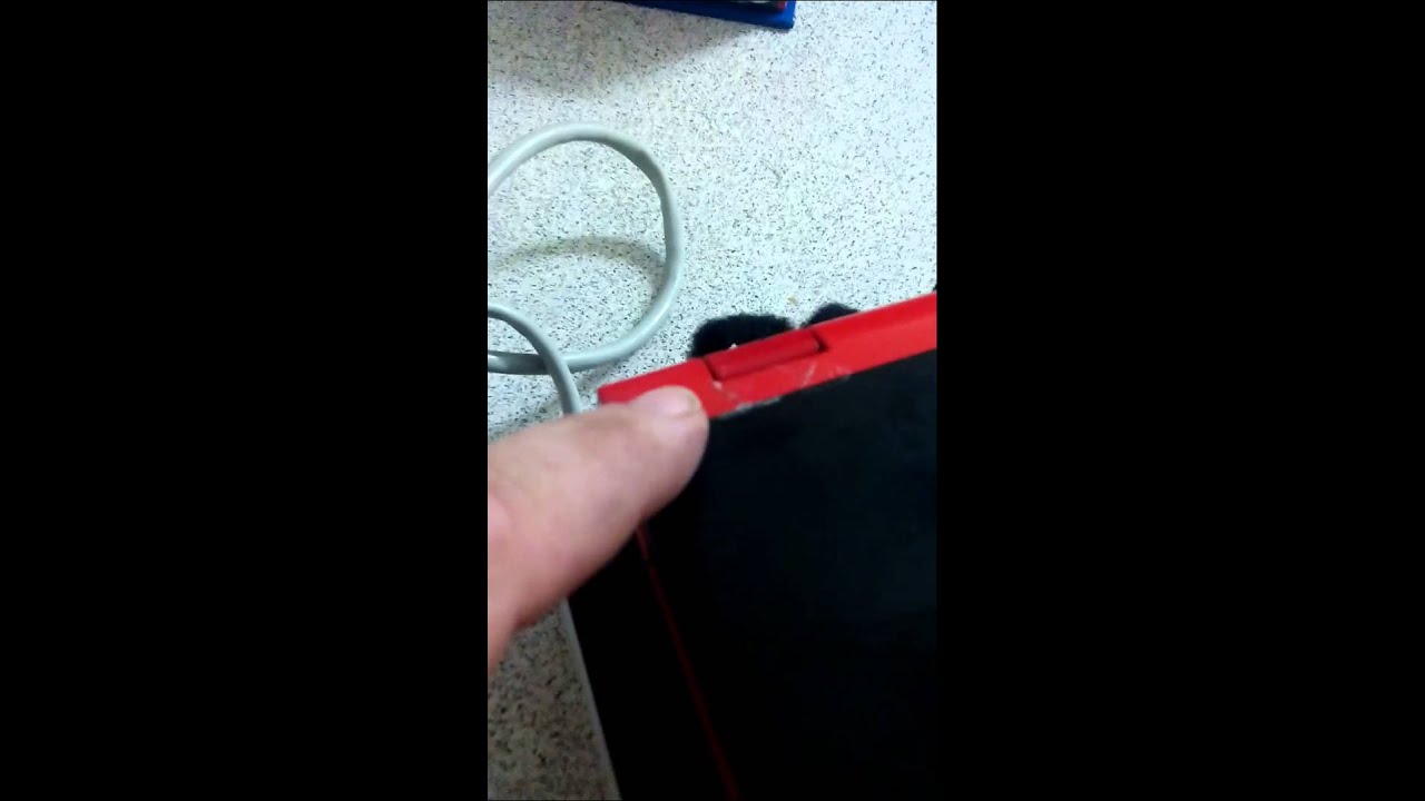 Msi lid n hinge repair - YouTube