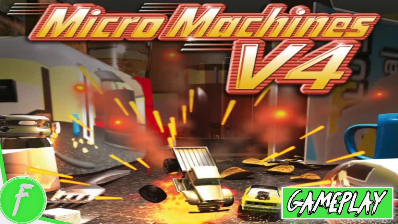 Micro Machines V4 Gameplay HD (PSP) | NO COMMENTARY - YouTube