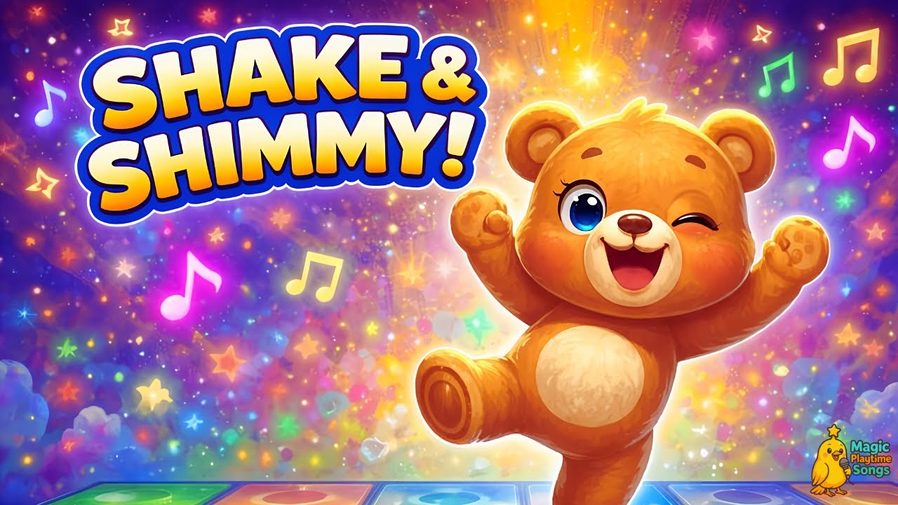 Shake & Shimmy Dance Song for Kids 🐻 | Move Your Body with Little Bear ...