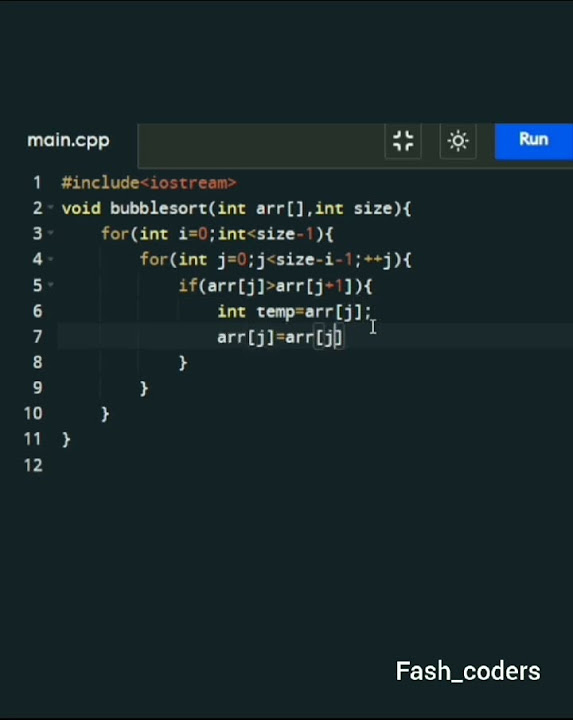 Quick Guide Bubble Sort In C Programming Codingbubblesort Code Html Ccoders Java