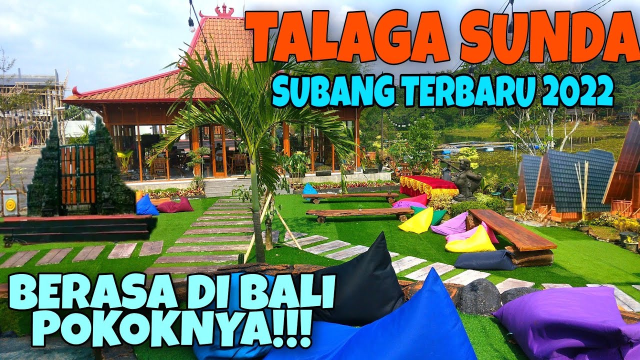 WISATA TERBARU TALAGA SUNDA SUBANG|WISATA SUBANG TERBARU 2022 - YouTube