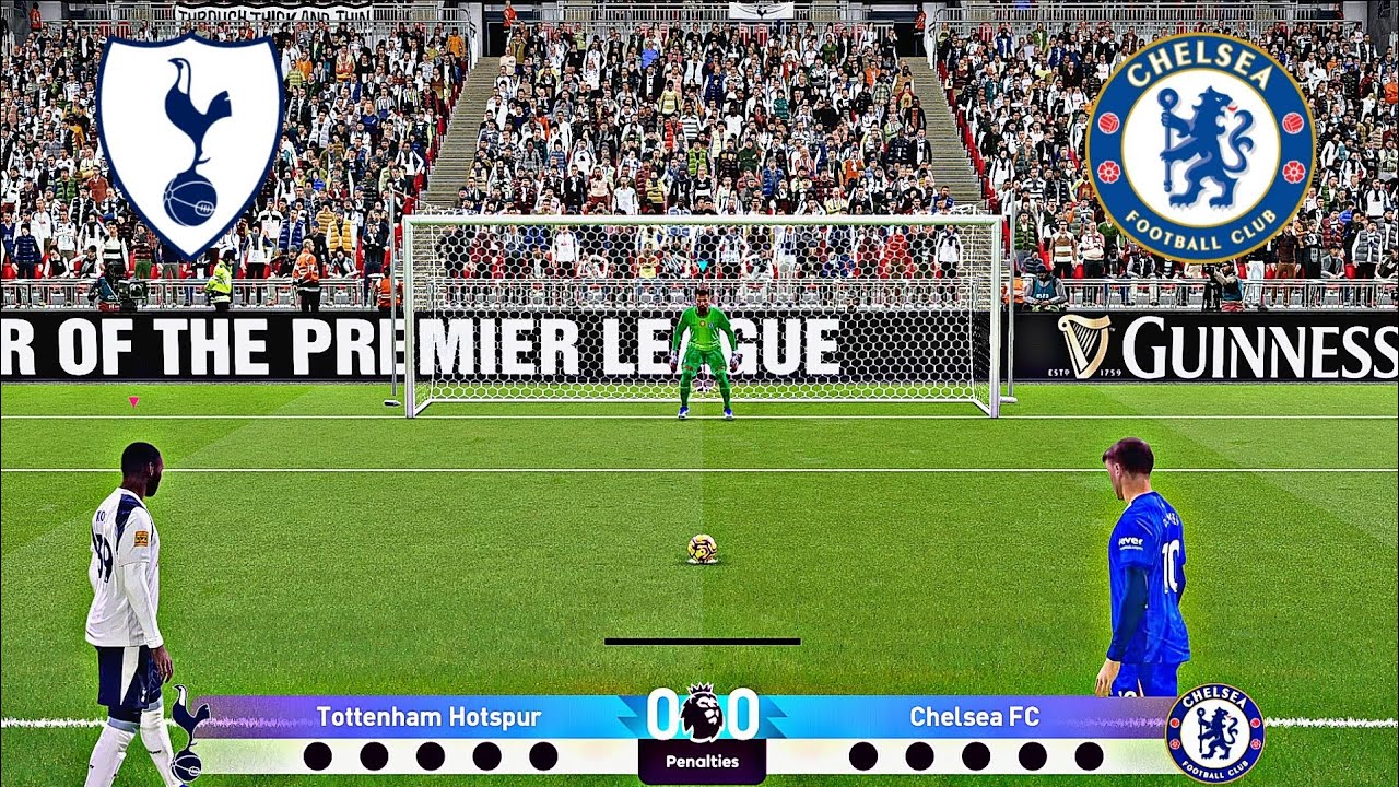 TOTTENHAM VS CHELSEA FULL PENALTY SHOOTOUT | TOT VS CHE HIGHLIGHTS ...