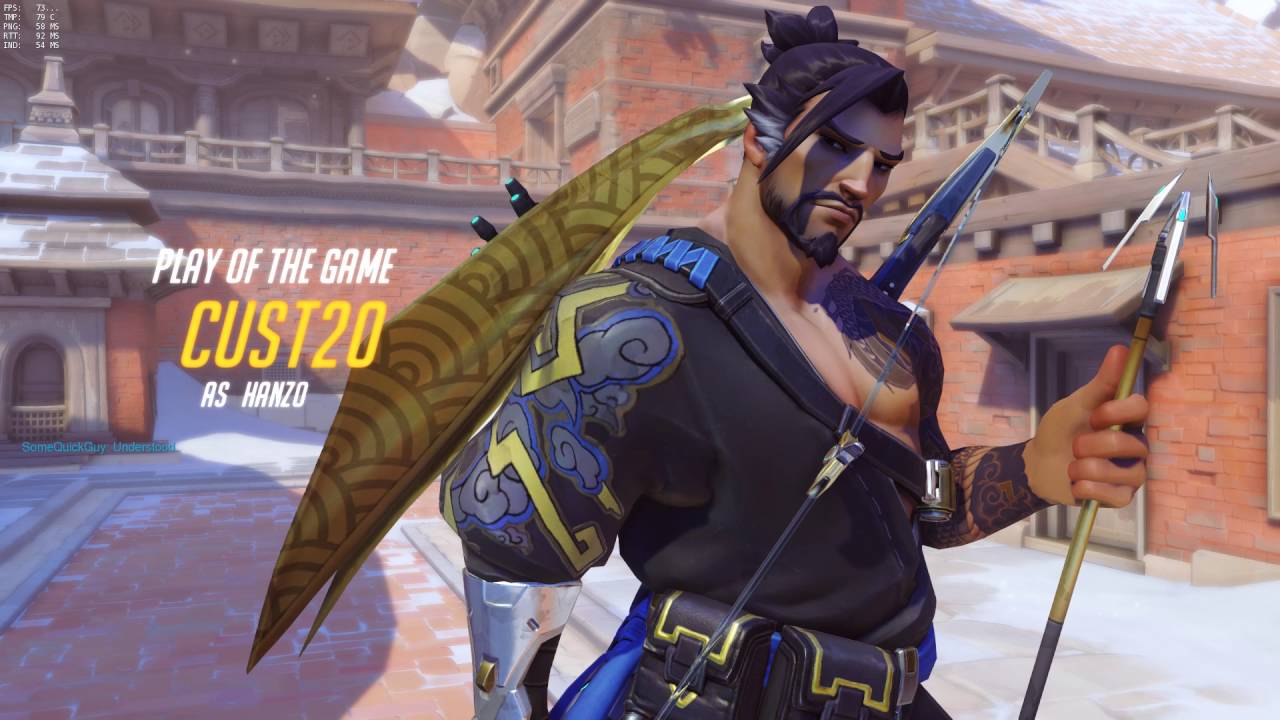 Hanzo Play of the game - YouTube