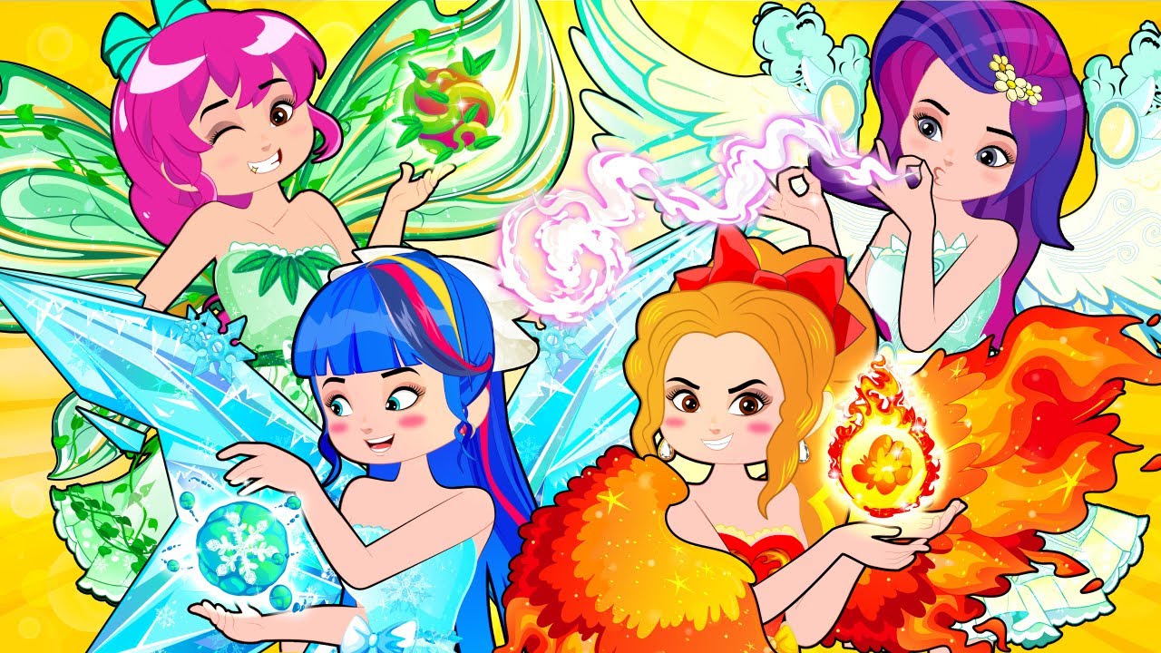 Four Elements: Water, Air, Earth and Fire! Poor Elemental Princess ...