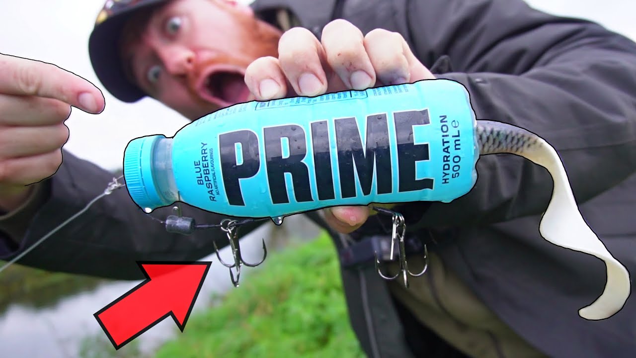 I Turned KSI's PRIME Into a FISHING LURE! Will It Catch a Monster ...