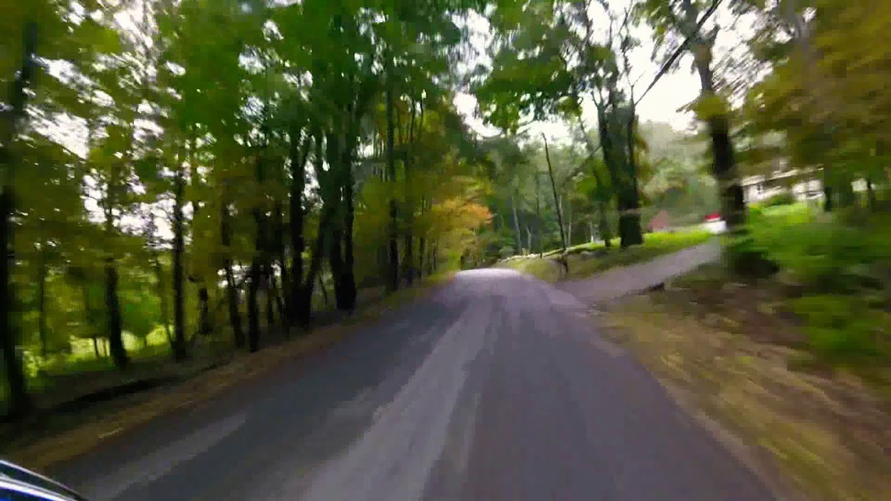 Relaxing ride on a nice road - YouTube