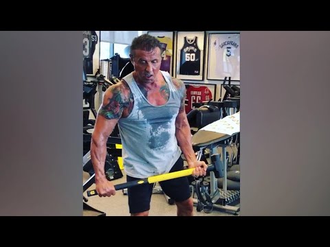 Sylvester Stallone 76 years old | Workout Routine |
