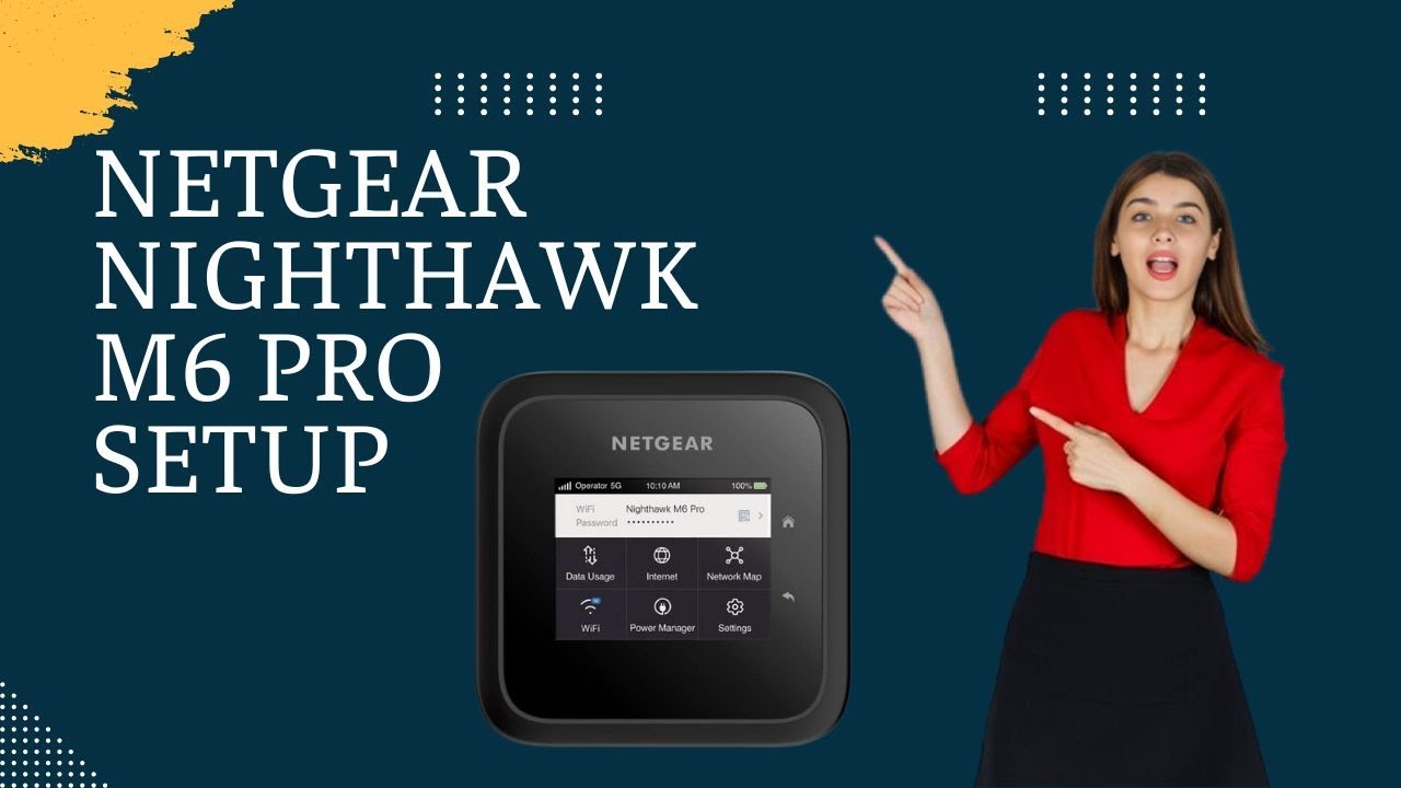 Netgear nighthawk m6 pro setup - YouTube