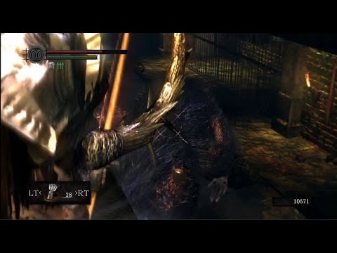Dark Souls - Easy Way to Take Out Giant Rat in Depths - YouTube