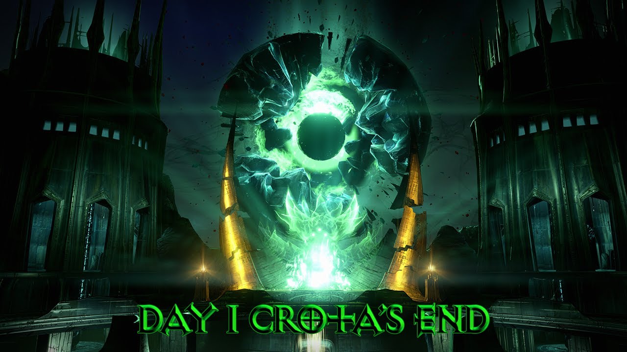 First encounter Crota Raid Day one - YouTube