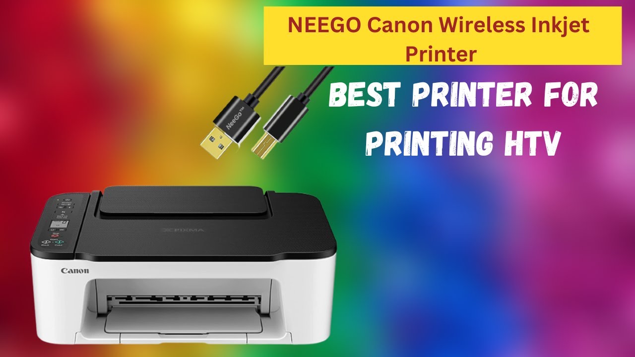 NEEGO Canon Wireless Inkjet Printer | 2023 Review - YouTube
