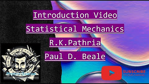 Statistical Mechanics by R.K.Pathria Chapter 1 Solution - YouTube