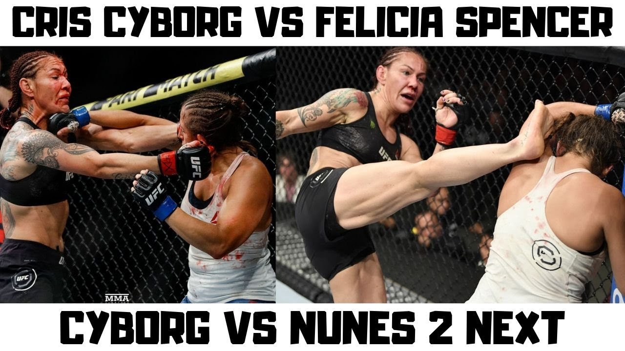 Cris Cyborg vs Felicia Spencer Full Fight Reaction and Breakdown - UFC ...