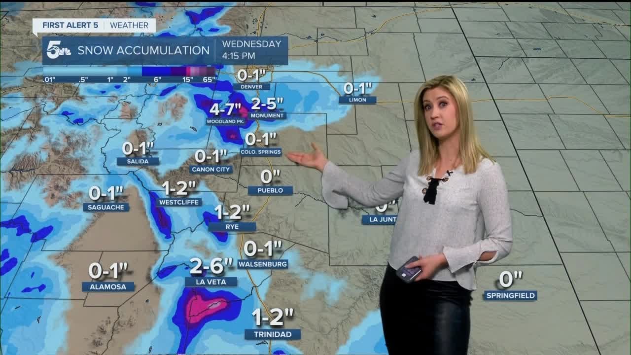 Cold front brings a blast of wind and snow Sunday night into Monday ...