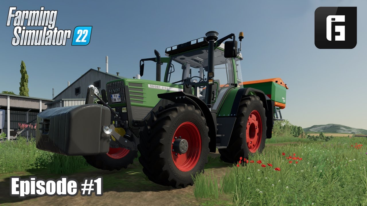 FS22 - PC : C'est parti !!!!!!! - YouTube