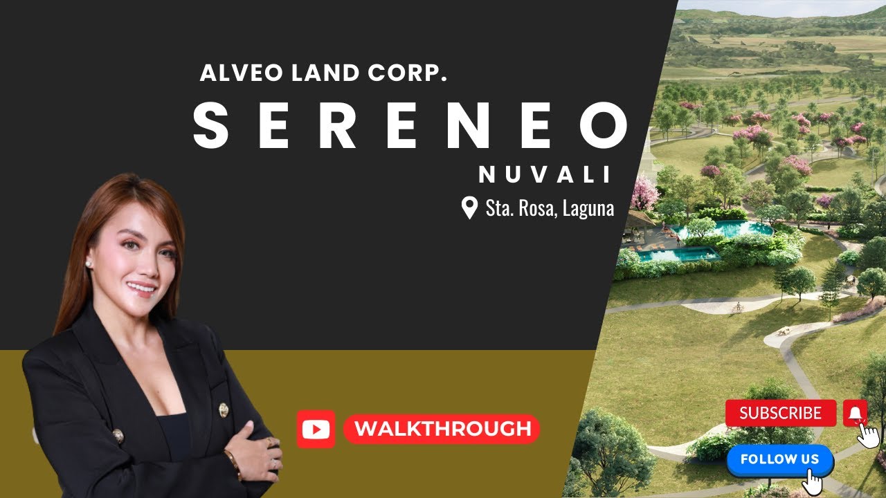 Sereneo Nuvali by Alveo Land Corp. - YouTube