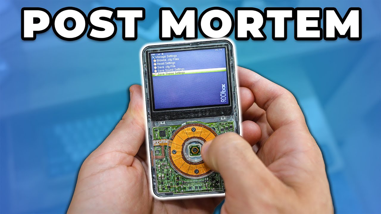 I built a MODERN iPod... Post Mortem - YouTube