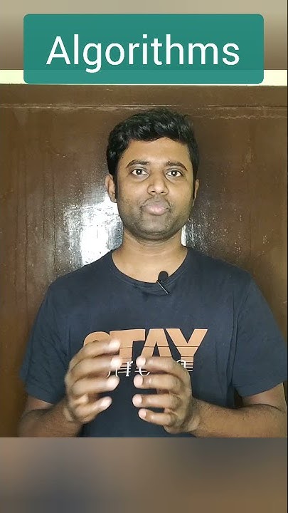 What Is Algorithms How Algorithm Works Tamil Coding Awareness Shorts Tamil Tech Youtube