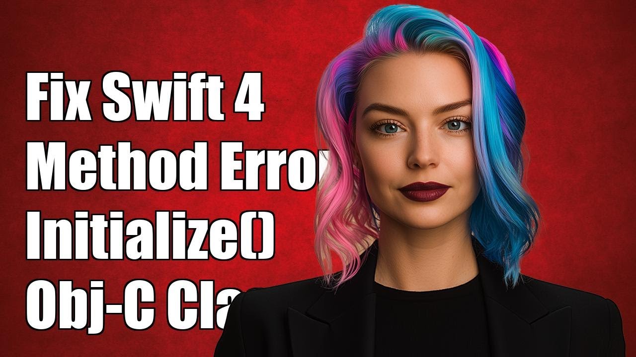 Fixing Swift 4 Error Method Initialize Conflicts With Objective C 4700