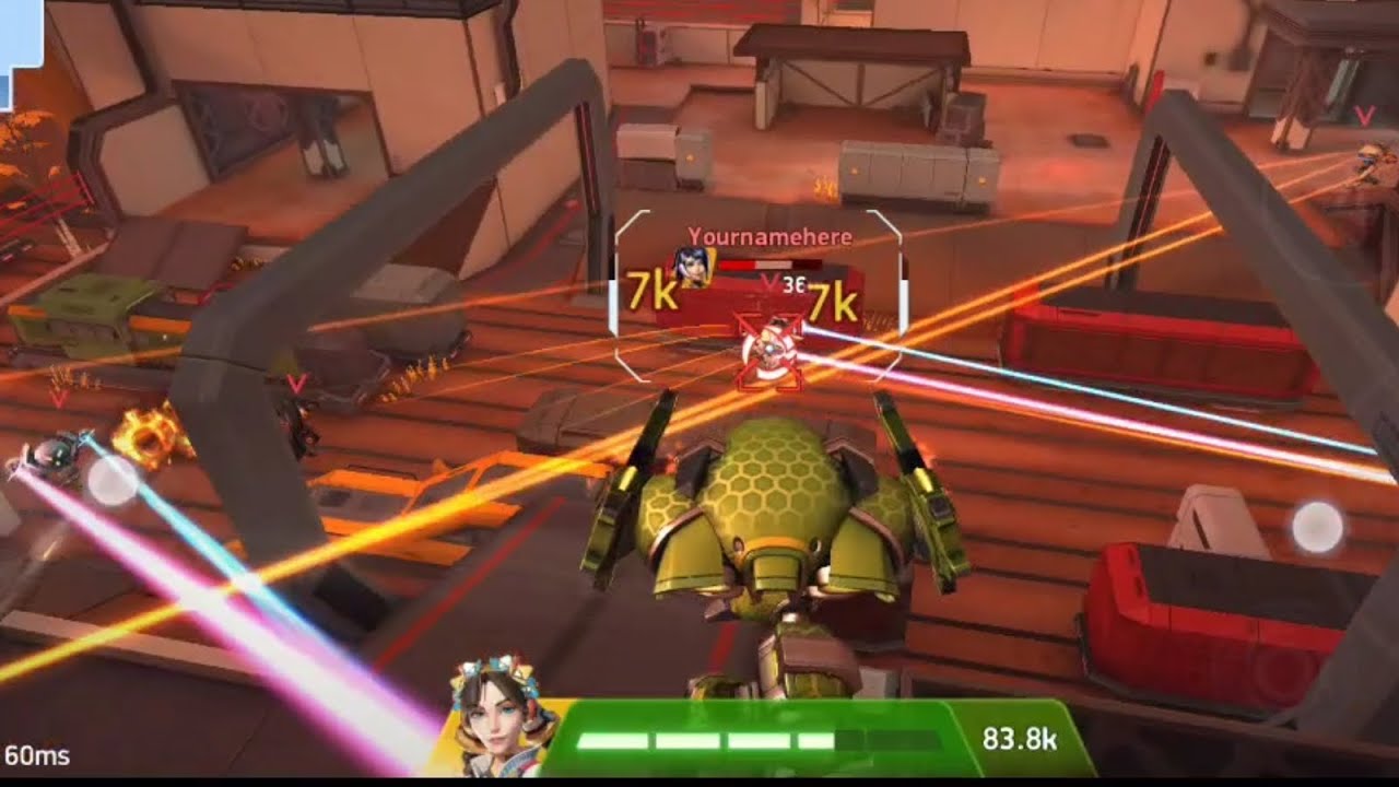 MECH ARENA "FIRST BATTLE ON A NEW MAP: CRIMSON WORKS" A Lancer ...