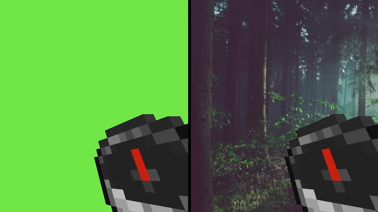 [HD] Minecraft Compass Rotation GreenScreen - YouTube
