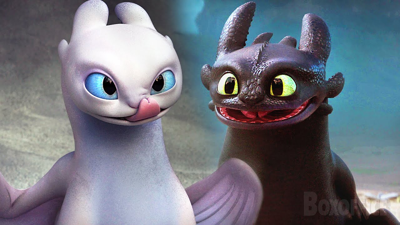 Sdentato si innamora | Dragon Trainer 3 - Il mondo nascosto | Clip in ...