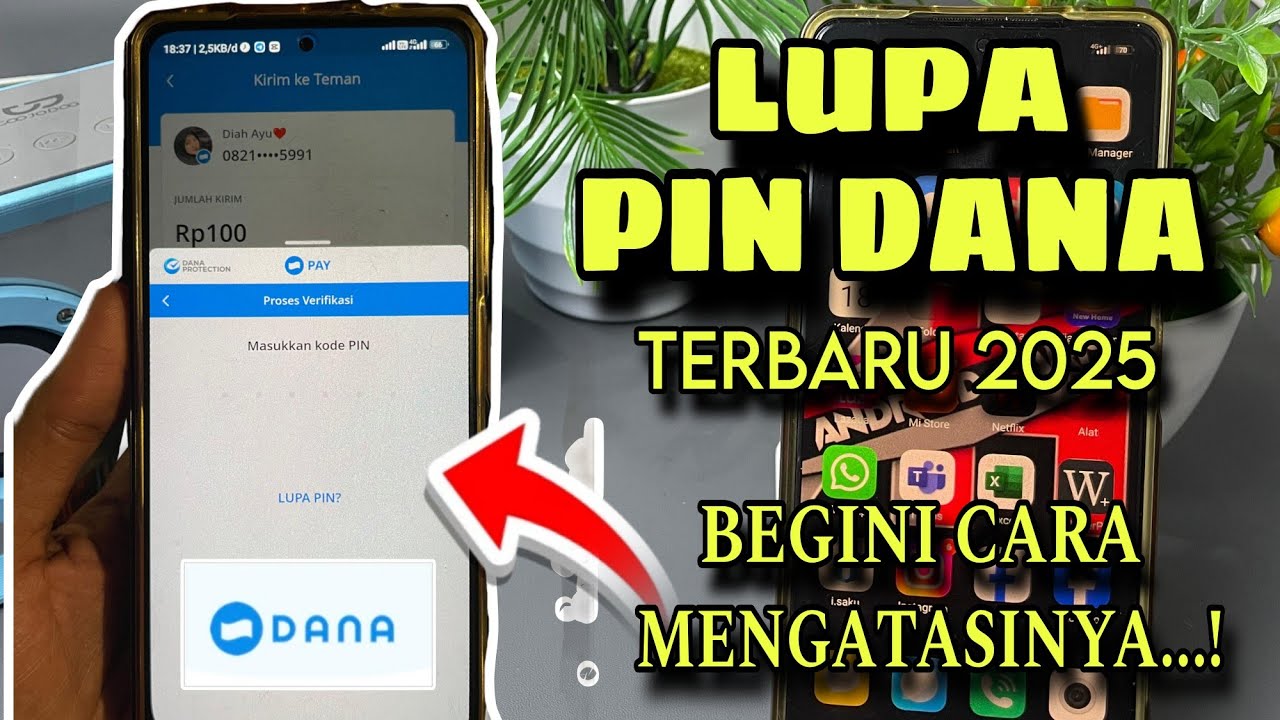 Lupa PIN Dana Terbaru 2025 || Begini Solusinya - YouTube