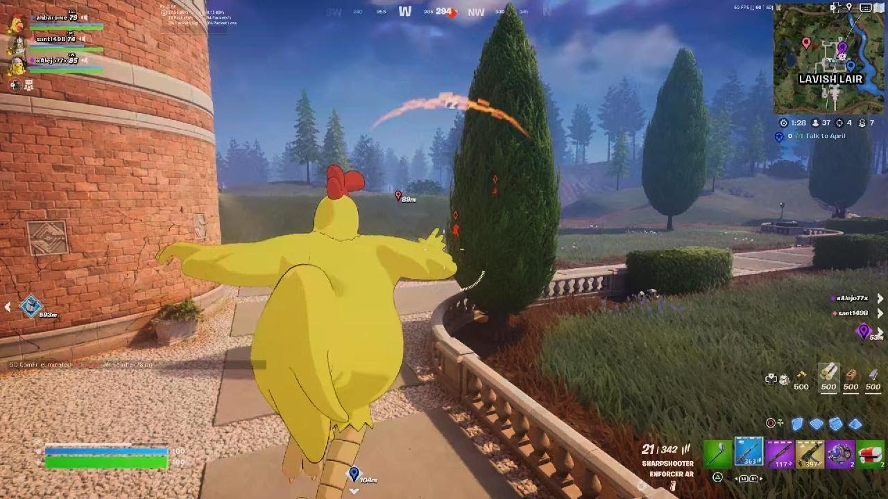 Poultry Power Unleashed: Fortnite Feathers & Frenzied Kills! - YouTube