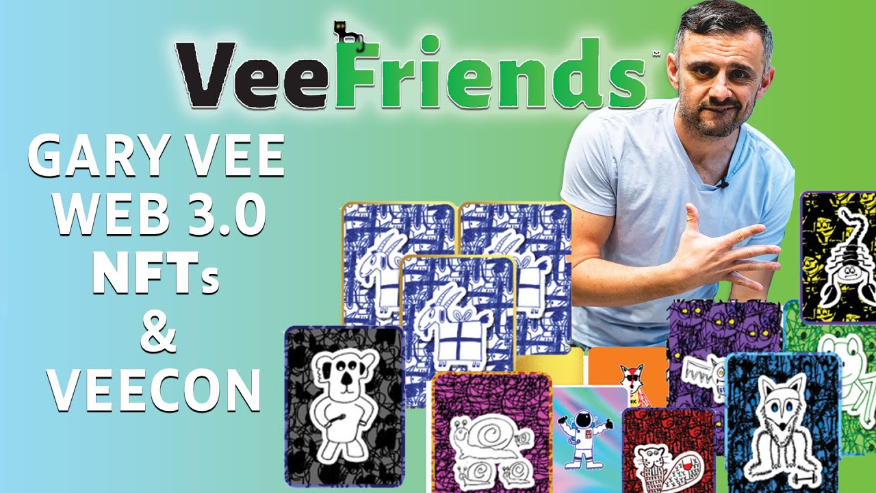 Watch: Gary Vee launching Art NFTs VeeFriends | GaryVee NFTs Drop - YouTube