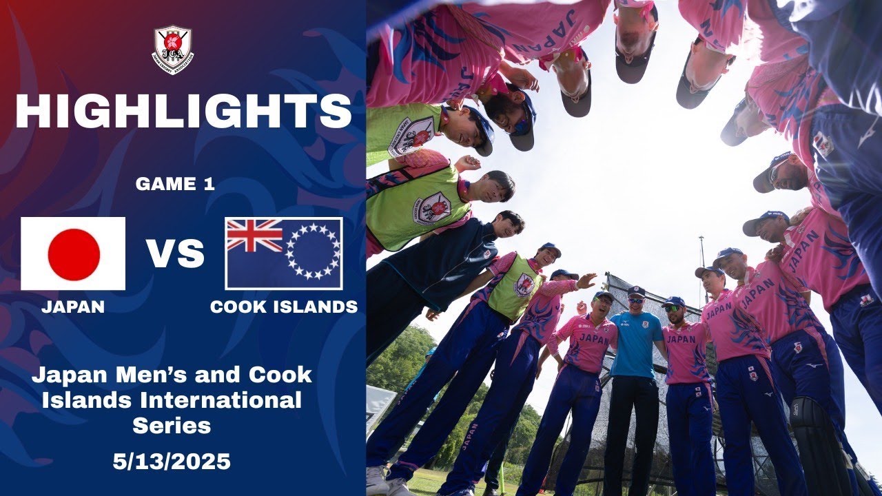 HIGHLIGHTS｜Men's International 2025｜Japan v Cook Islands 1【ハイライト｜国際シリーズ ...