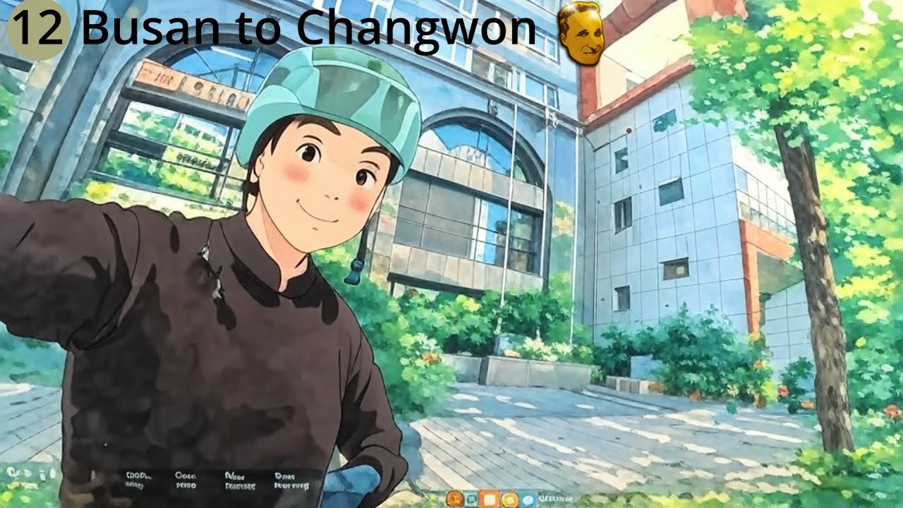 Robcdee's Cyclethon 4. Day 12.Busan to Changwon. - YouTube