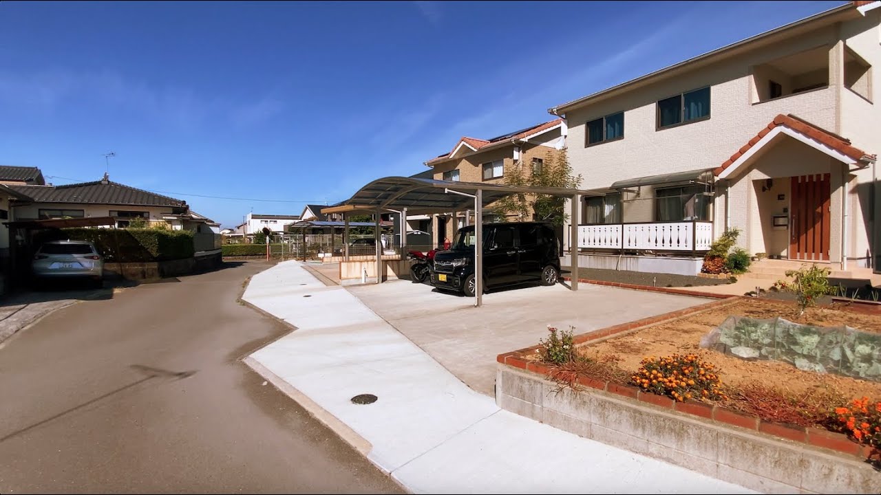 Japan - Walking Around Modern Japanese Houses in Kojo 2-chome（Minamata ...