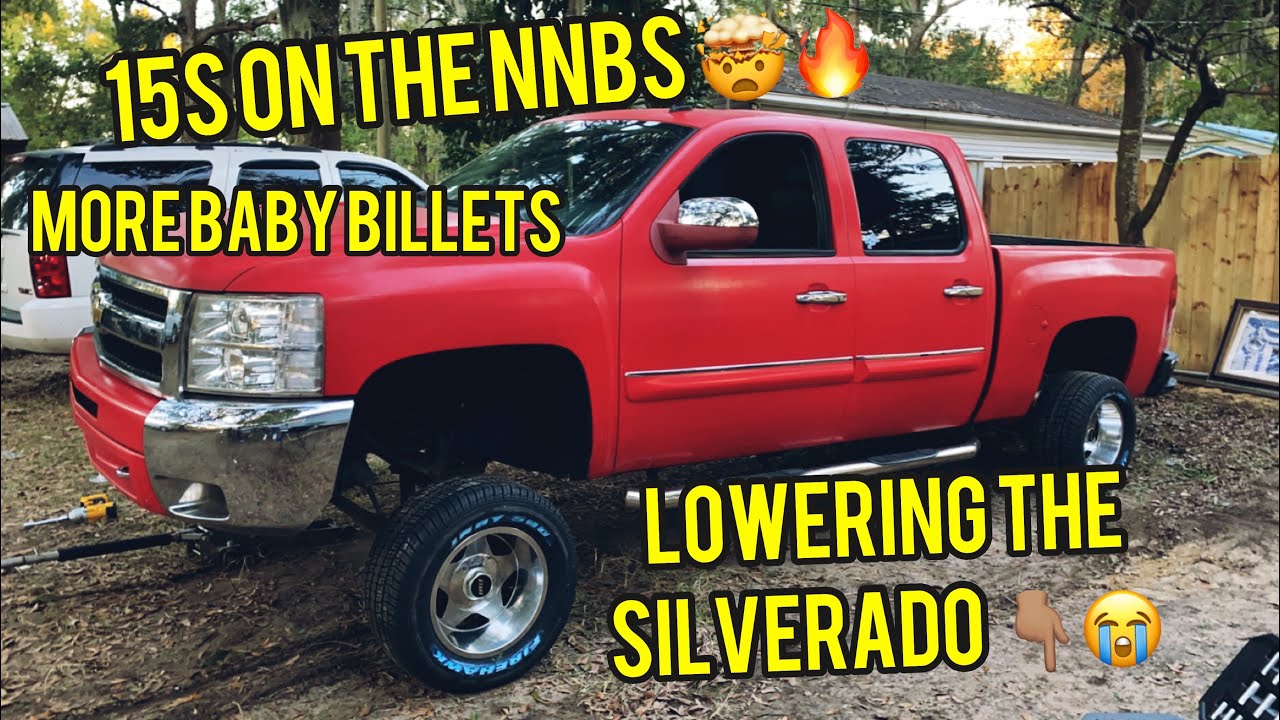 15 INCH WHEELS ON NNBS SILVERADO 🤯 | 295/50/r15🔥 - YouTube